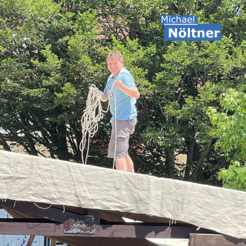 Aufbau Peter und Paul Fest | Michael Nöltner